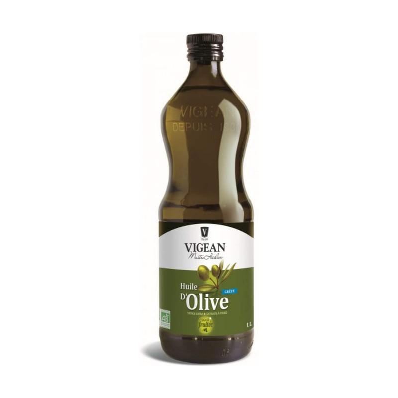 HUILE D'OLIVE FRUITEE GRECE 1L | VIGEAN | Acheter sur EtiketBio.eu
