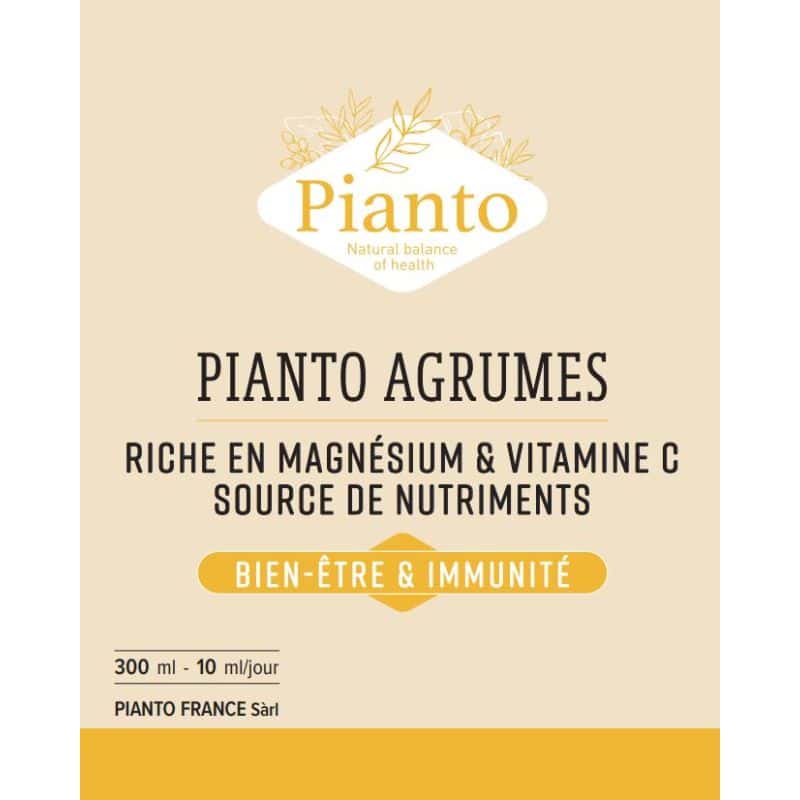 Pianto agrumes - Complément alimentaire naturel