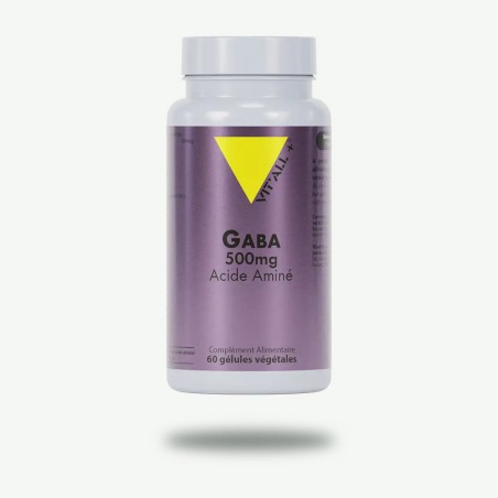 GABA 500 mg – Acide Gamma-Aminobutyrique | Complément Naturel Anti-Stress & Sommeil