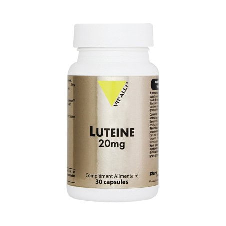 Lutéine 20mg 100% Végétale | Vision, Fatigue Oculaire & Protection ...