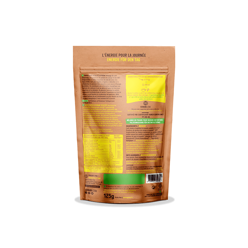 Functional Coffee Iswari – Café superfood bio 125 g